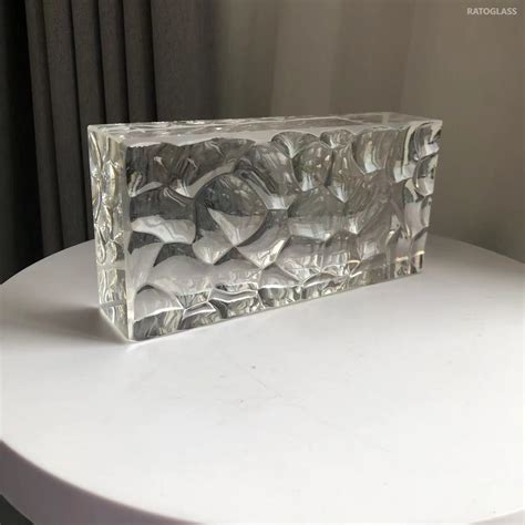 2024 Rectangular Ultra Clear Glass Glass Brick Glass Blcok Buy Modern