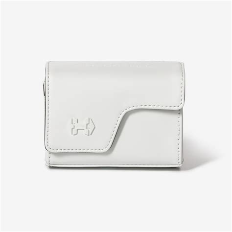 지헤지호그 지오 화이트 가죽 거리측정기 가방 골프가방