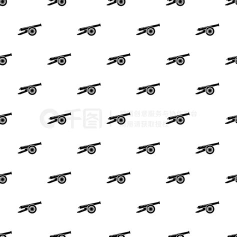 加农炮免抠元素敌人的加农炮模式向量无缝重复任何web设计敌人的加农炮图案矢量无缝模板免费下载eps格式2000像素编号37478616 千图网