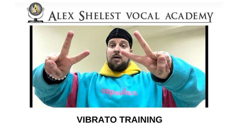 Alex Shelest Vocal Lessons Vibrato Training Youtube