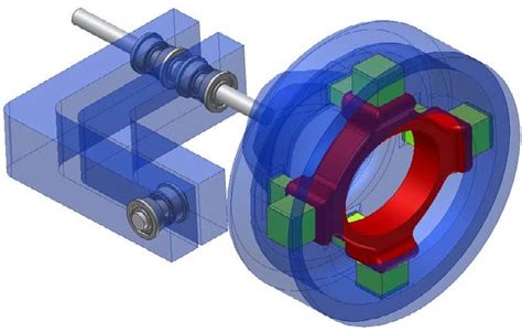 Views Of The Cad Model Of The Touch Thimble Assembly Top And The