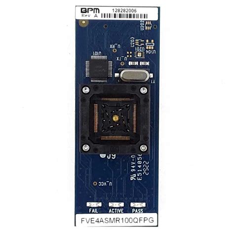 fve4asmr100qfpg socket cards bpm microsystems device programming