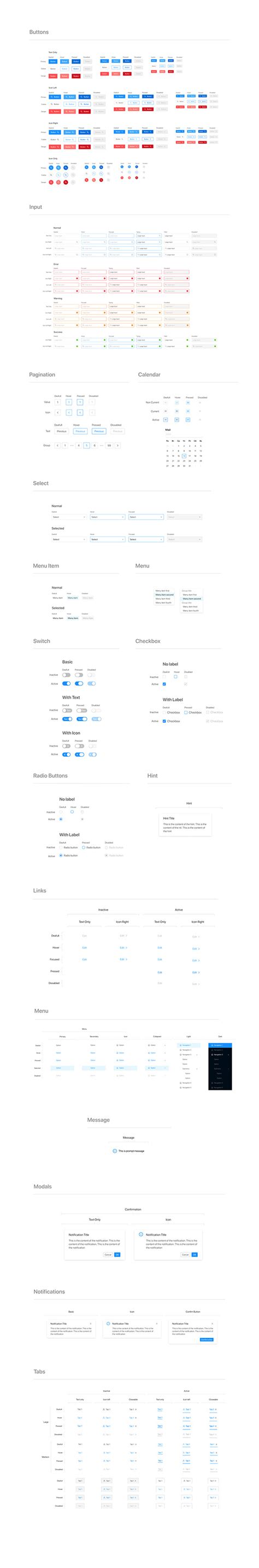 UI KIT On Behance