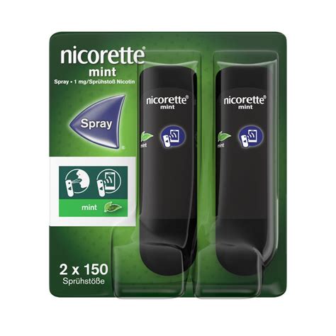 nicorette® mint Spray 2 Stück online kaufen bei Rauchfrei.de