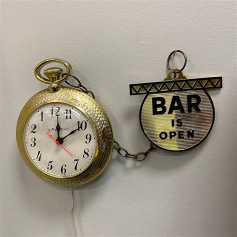 Backwards Bar Clock At Amy Leighton Blog