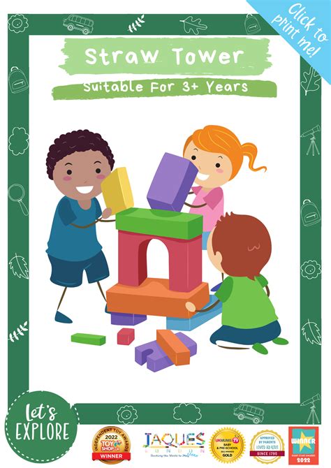 Diy Straw Tower Jaques Of London