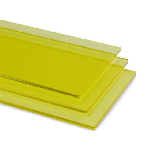 Yellow Tint Acrylic Sheet Nd Plastics Direct