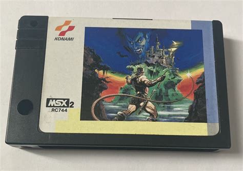 Yahooオークション Msx2 Rom 悪魔城ドラキュラ コナミ Konami