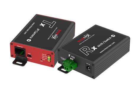 premium single port ethernet over 2 wire transmitter receiver