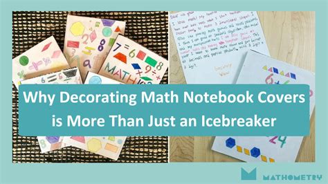 Why Decorating Math Notebook Covers Is More Than Just An Icebreaker