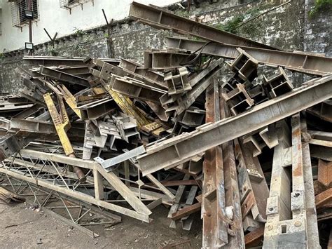 Iron Msfabricated Structure Scrap Hms Scrap At ₹ 36500tonne In