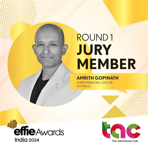 Effieawards2024 Amrith Gopinath