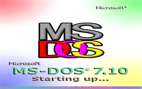 Ms Dos Version 71 Cd Image Microsoft Free Download Borrow And