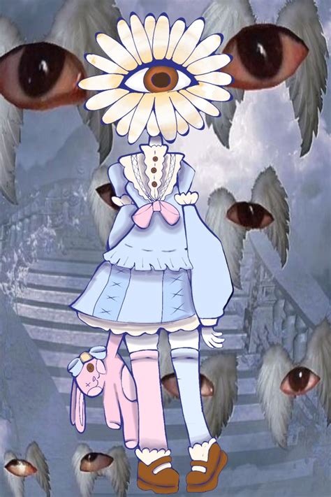 Weirdcore Oc Called Maia Scary Art Cute Art Cute Drawings