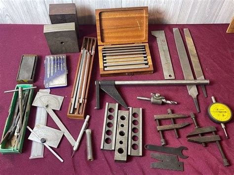 Precision Parallel Sets Federal Dial Indicator And Machinist Tools