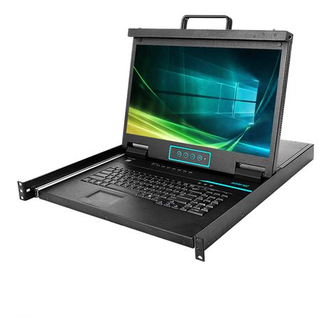 Short Depth Fhd 185″ Widescreen 16 Port Lcd Vga Kvm Console Sn