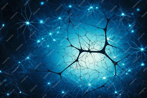 premium ai image the neural network is depicted as the interaction of