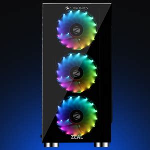 Buy Zebronics Zeb Zeal Premium Gaming Chassis Comes With