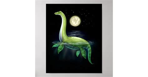 Loch Ness Monster Poster Zazzle