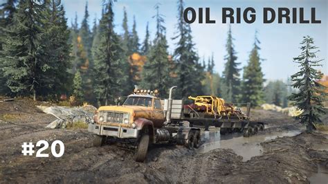 Delivering An Oil Rig Drill With A Gmc Truck Is Hard But Worth It