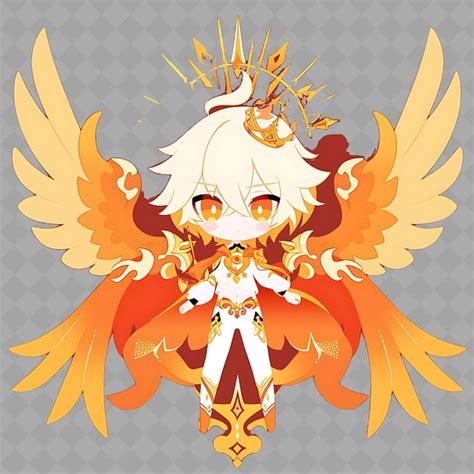 Premium Psd A Girl With An Angel On Her Head