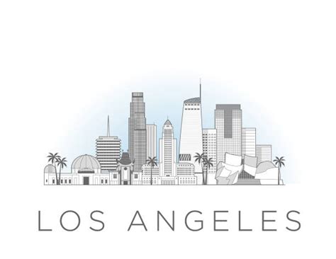 Los Angeles Clip Art 1 709 Los Angeles High Res Illustrations Getty
