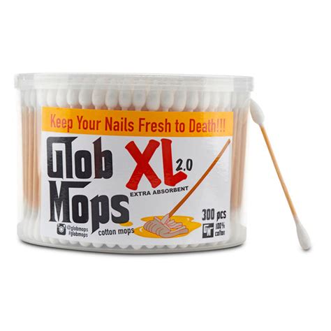 Glob Mops Xl 20 Cotton Swabs Tub Of 300 Head Candy — Head Candy