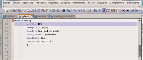 أساسيات لغة CSS الدرس التاسع float clear overflow