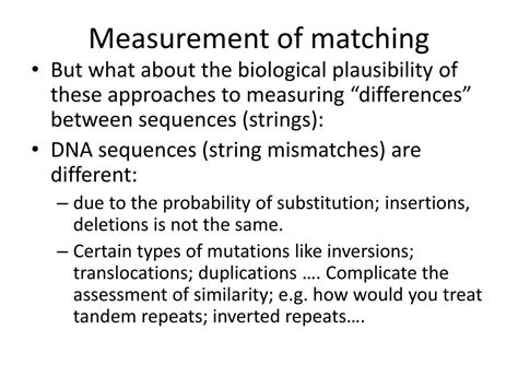 Ppt Dna Sequences Alignment Measurement Powerpoint Presentation Free