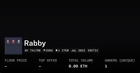 Rabby Collection Opensea