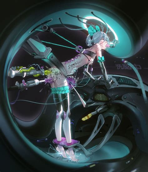 Ying Yi Hatsune Miku Vocaloid Slave Tattoo Highres Non Web Source