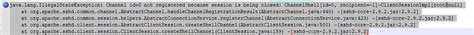 Ssh Links Init Fail Throw Exceptiondo Anyone Know What Cause It Or