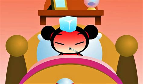 Pucca Sick In Bed By Mmmarconi127 On Deviantart