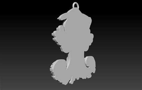 Free Stl File Cute Devil Keychain・3d Printer Design To Download・cults