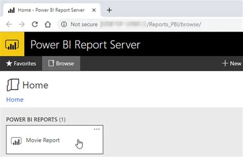 Configuring Power Bi Report Server