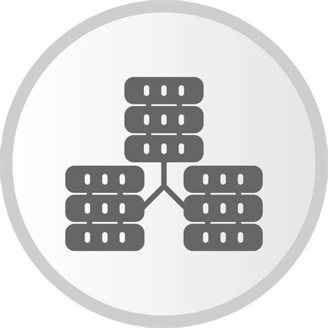 Database Vector Icon 15800373 Vector Art At Vecteezy