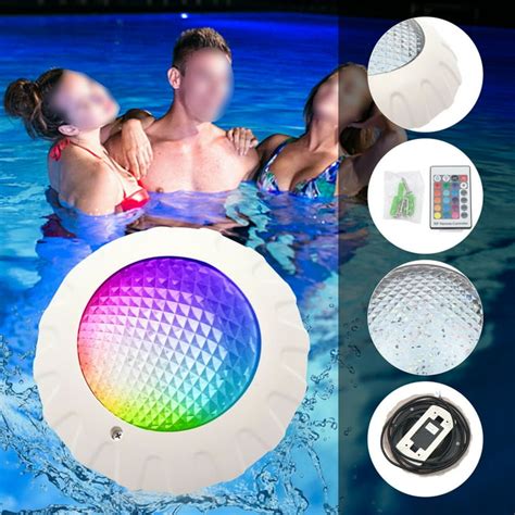 Underwater Pool Light Installation Ac12v 45w Rgb Swimming Led Pool