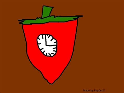Strawberry Clock By Pugfan21 On Newgrounds