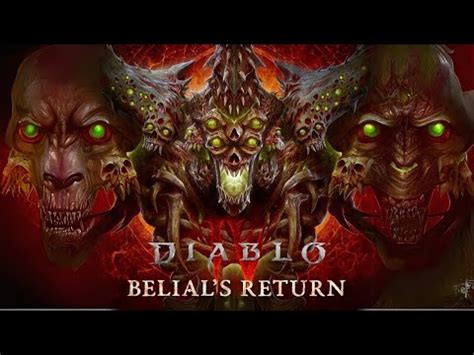 Palace Of The Deceiver Belial Boss Fight Diablo 4 Belials Return
