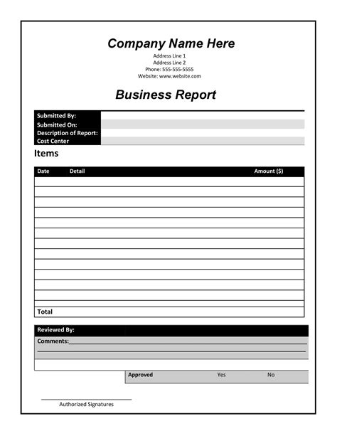 Report Writing Format With Templates And Sample Report Visual My Xxx