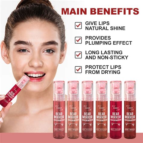 Kisshi™ Bear Mirror Gloss Lip Glaze Boujeeslife
