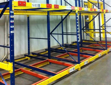 Pushback Racking Efficient Storage Solutions