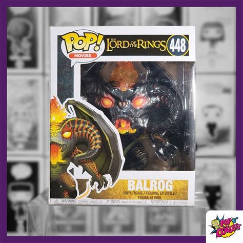 Funko Pop Lord Of The Rings Balrog 448 W Free Protector Lotr