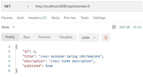 Spring Boot JdbcTemplate PostgreSQL Example CRUD App BezKoder