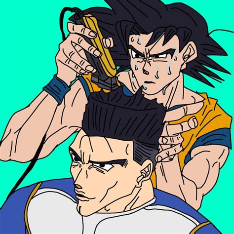 Super Saiyan Barber Memes Saiyan Cartoon Haircut Game Master Barber