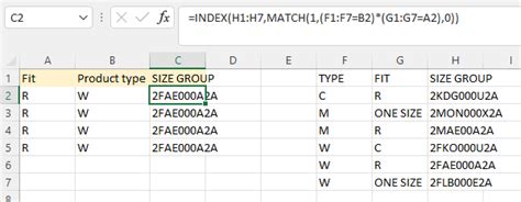 Index Match Multiple Matches Microsoft Qanda