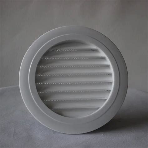 Hvac System Air Conditioner Exhaust Decorative Round White Ceiling Air