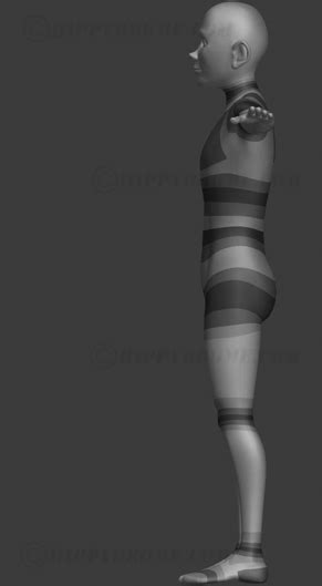 Full Body Articulation With Balanced Errors I Approach Character