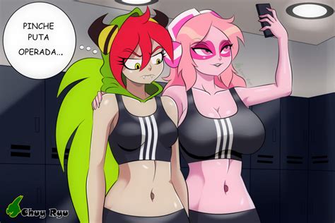 Rule 34 2girls Armpits Big Breasts Breast Envy Breasts Breasts Size