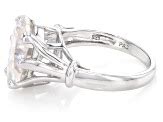 Moissanite Platineve Solitaire Rings 5 50ct Dew Mfj717a Jtv